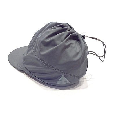 【and wander】soft shell cap | AT EASE